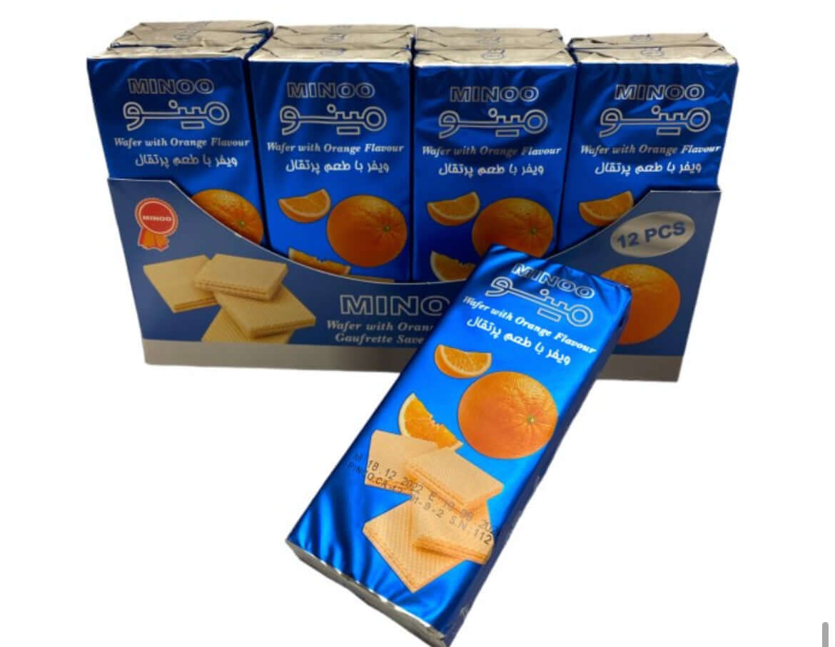 Minoo Wafer with Orange flavor – Tavazo USA