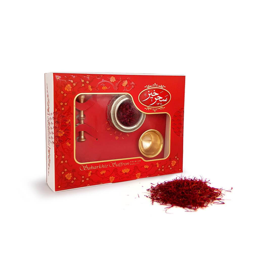 Saharkhiz 1 Gram Saffron with Mortar & Pestle – Tavazo USA